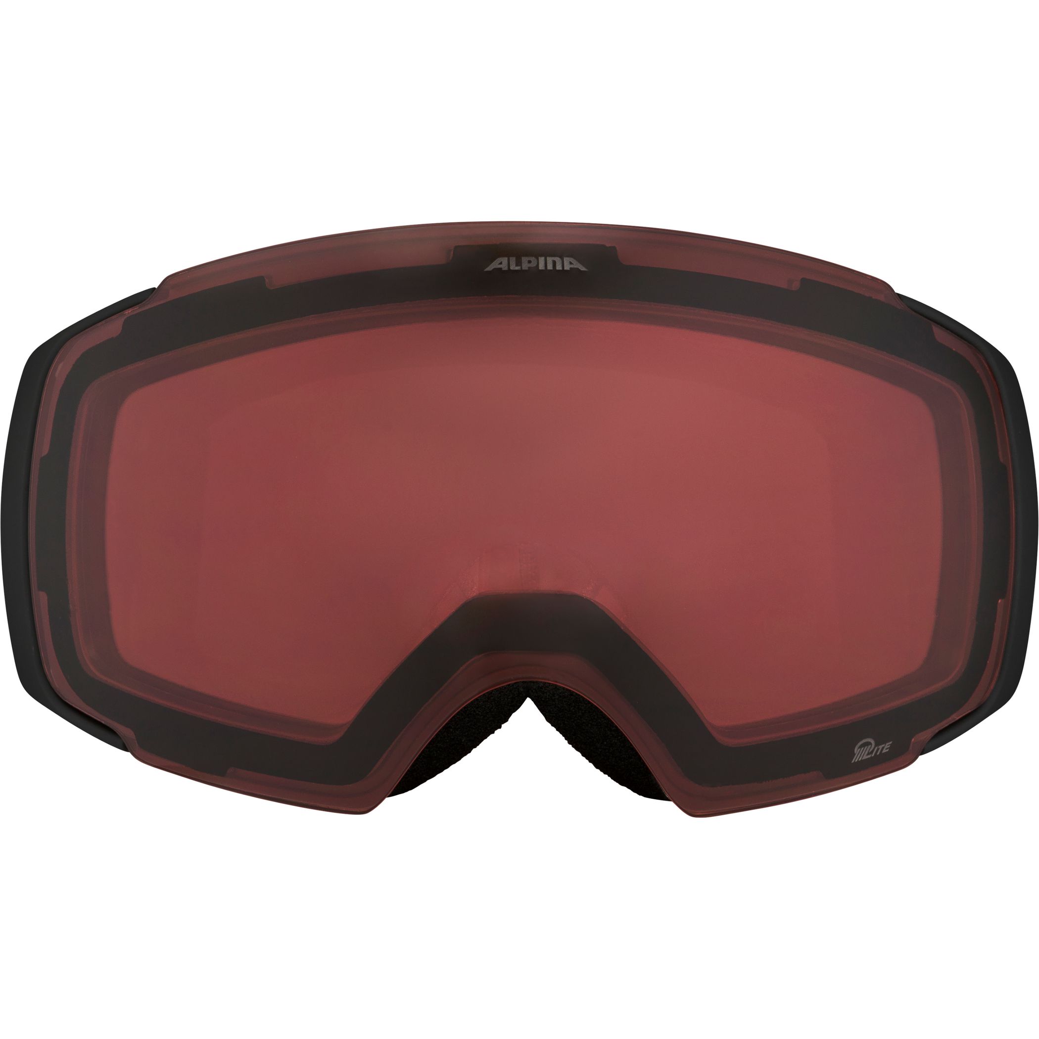 Alpina Falera Mag Q-Lite Ski Goggles - black matt, silver s2