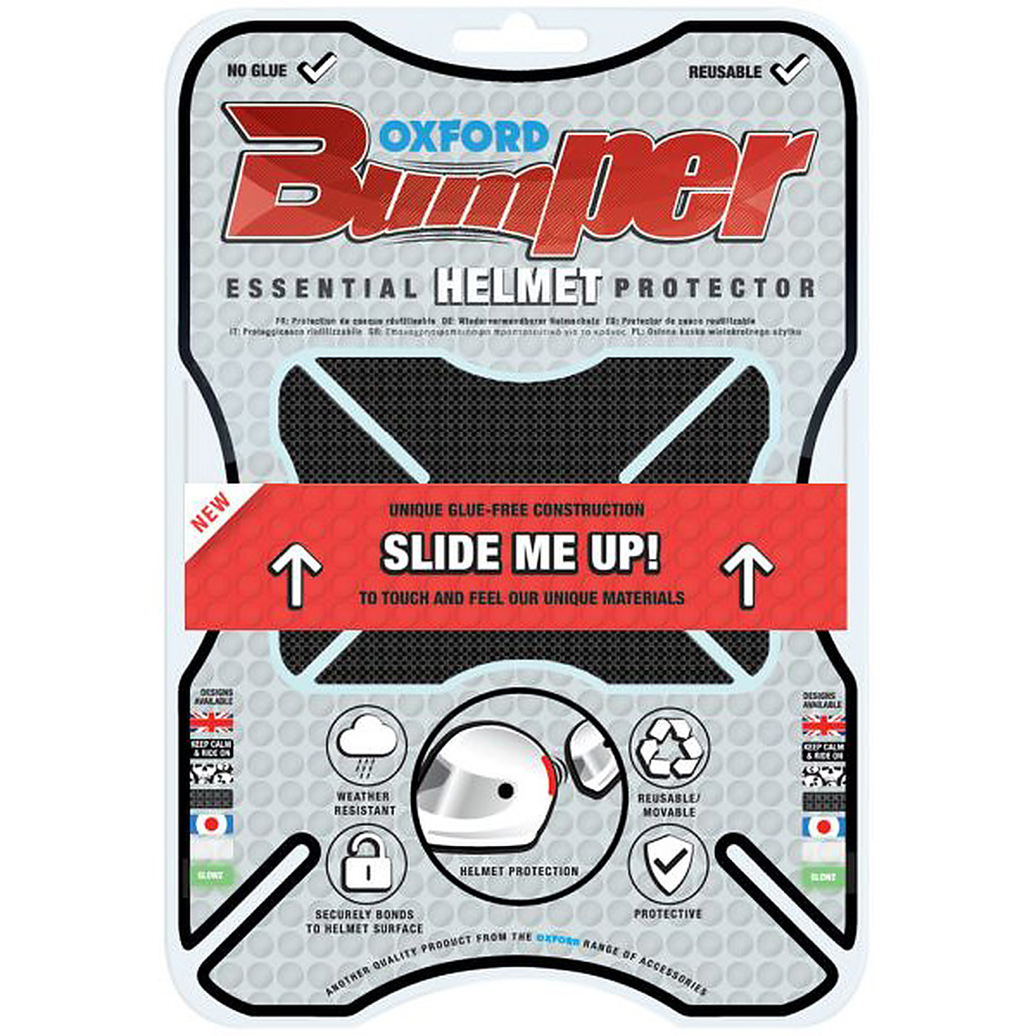 Oxford Helmet Bumper - Carbon - online kaufen